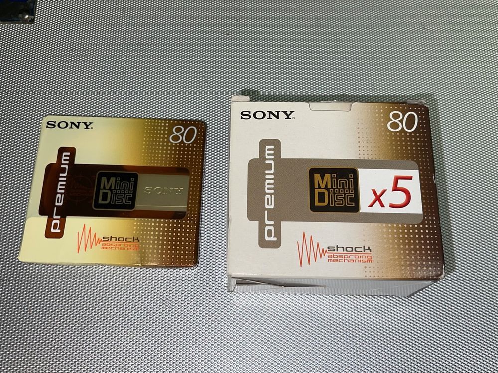 6 Sony Mini Disc Premium 80 - originalverpackt | Kaufen auf Ricardo