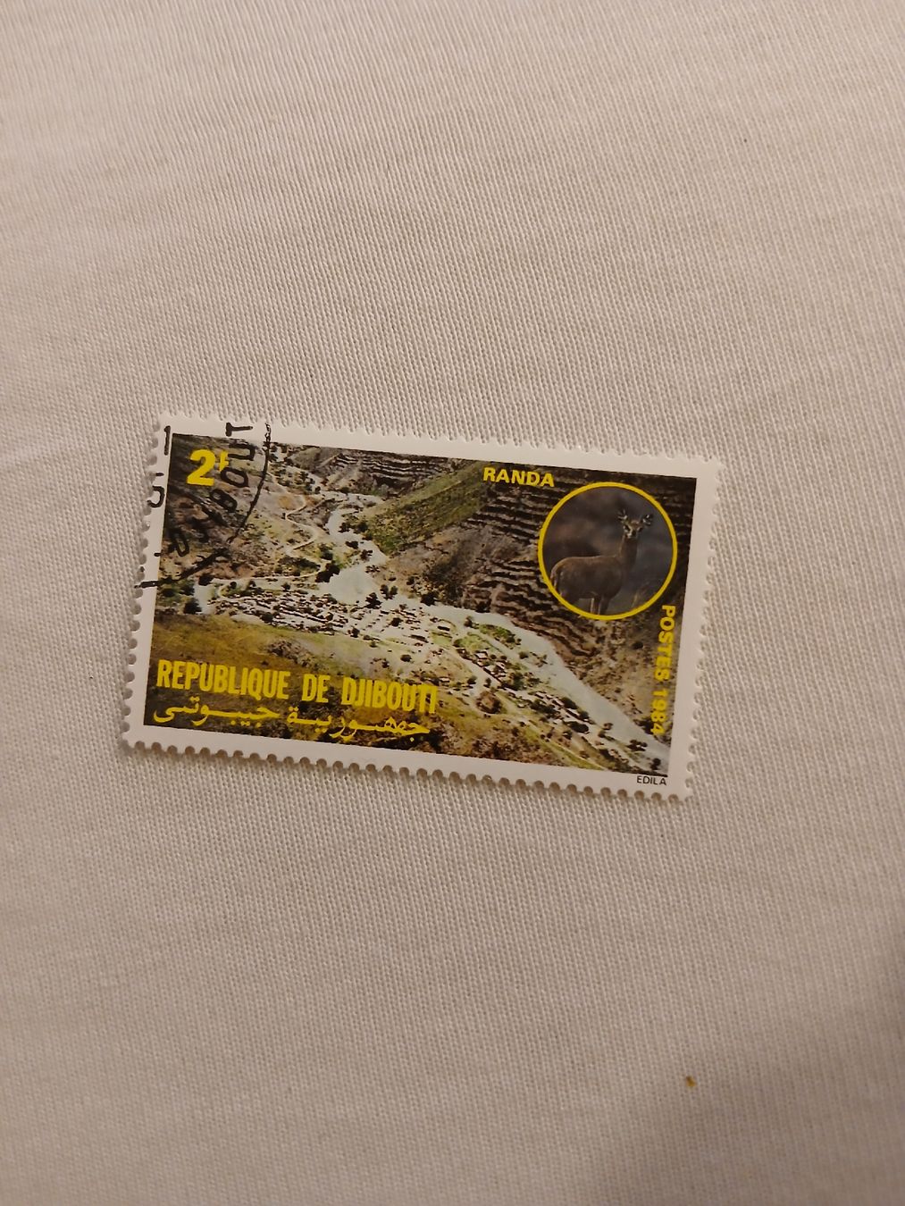 Timbre rare: République de Djibouti - Randa, 1982! (D'occasion) à Marly ...