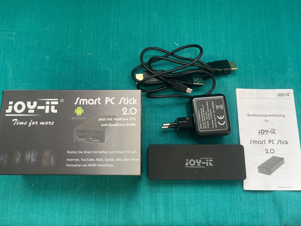 Joy-IT Smart PC Stick 2.0 Android für TV (Neu (gemäss Beschreibung)) in ...