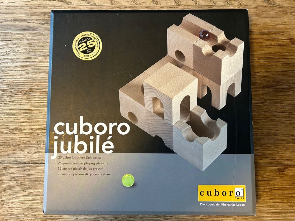 cuboro jubilé Holz Kugelbahn (Gebraucht) in Nidau für CHF 125 – mit Lieferung auf Ricardo kaufen