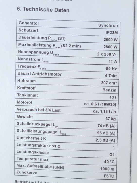 Stromgenerator, Neu &original verpackt, Herkules 2800W (Neu und originalverpackt) in Kollbrunn ...