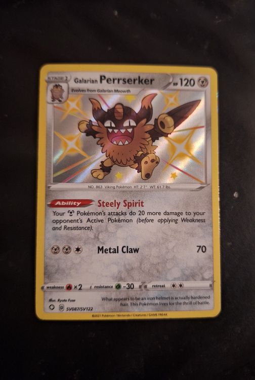 Galarian Perserker Baby Shiny (Gebraucht) in noes für CHF 1 – mit ...