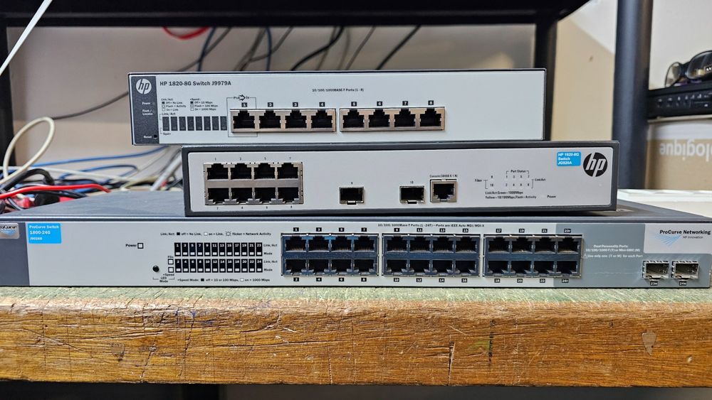 HP Switch 3 Stück im Packet (Gebraucht) in Dorf für CHF 45 – mit ...