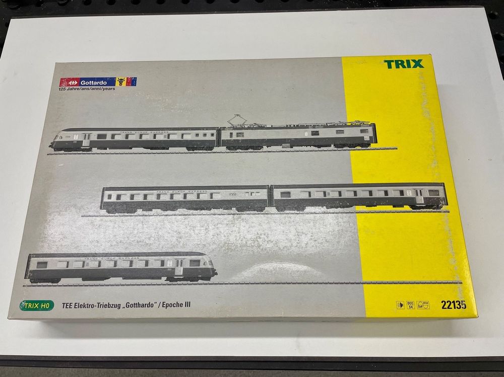 TRIX TEE Elektro Triebzug Gottardo / Epoche III (Gebraucht) in Rothenbrunnen für CHF 415 – mit ...