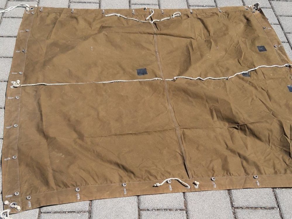 Zeltbahn/Zeltblache der Schweizer Armee (Gebraucht) in Münchwilen TG ...
