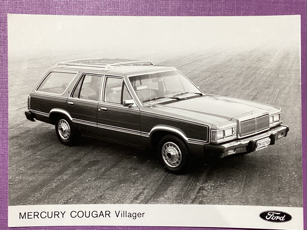 Original Werbefoto FORD Mercury Cougar Villager | Kaufen auf Ricardo
