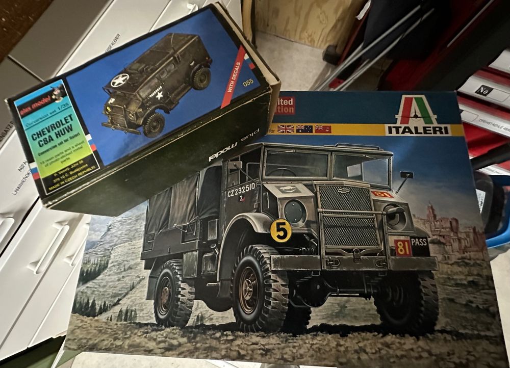 Chervolet 15CWT 1:35 italieri inkl Umbausatz C8A HUW | Kaufen auf Ricardo