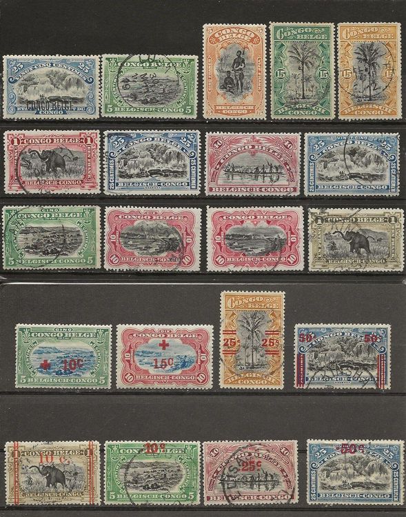 Congo Belge Lot 02 1909 ... (Gebraucht) in Sion für CHF 4 – mit Lieferung auf Ricardo kaufen