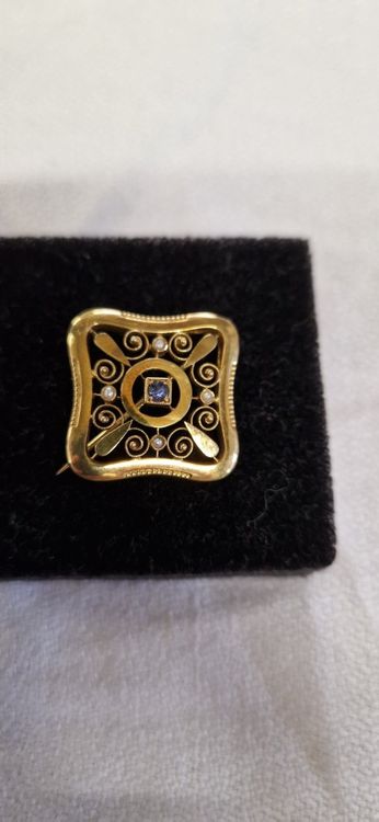 BROSCHE GOLD | Kaufen auf Ricardo