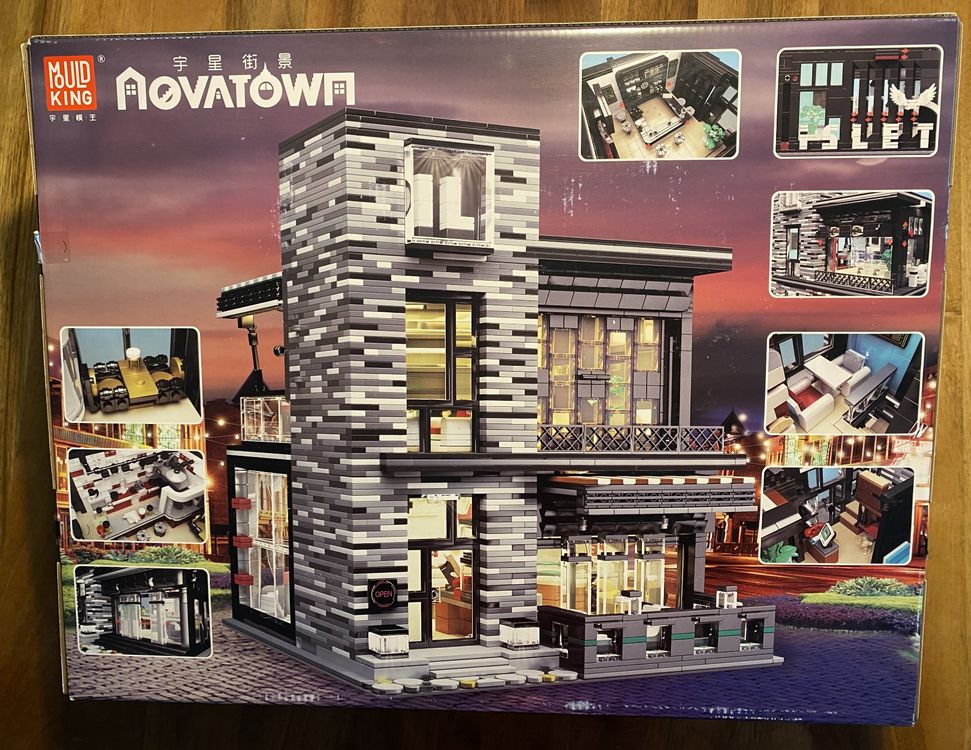 Mould King 16042 - Novatown Islet Bar (3992 Teile) (Gebraucht) in Arni ...