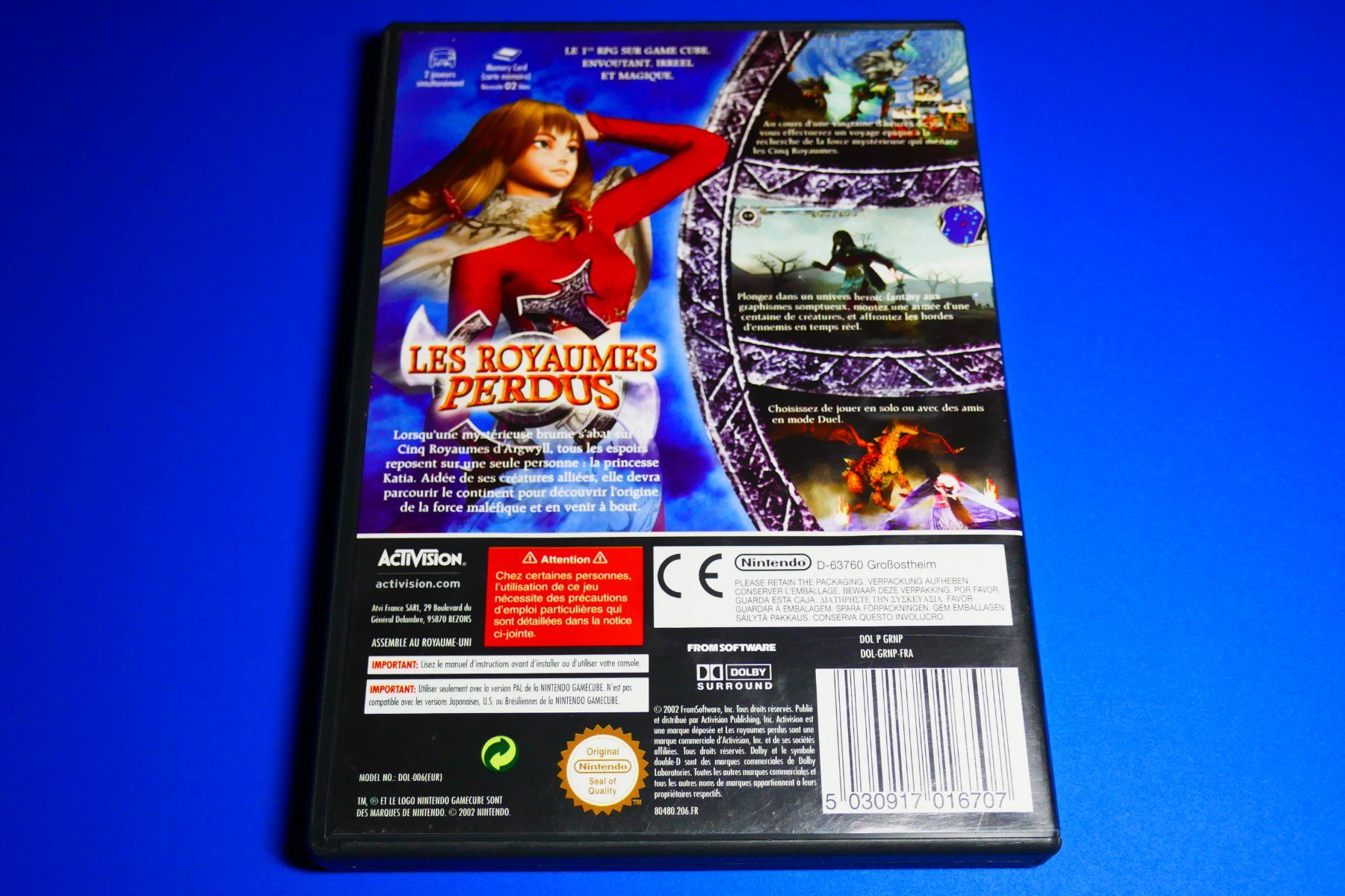 Les Royaumes Perdus - Nintendo GameCube (D'occasion) à Vuarrens pour ...