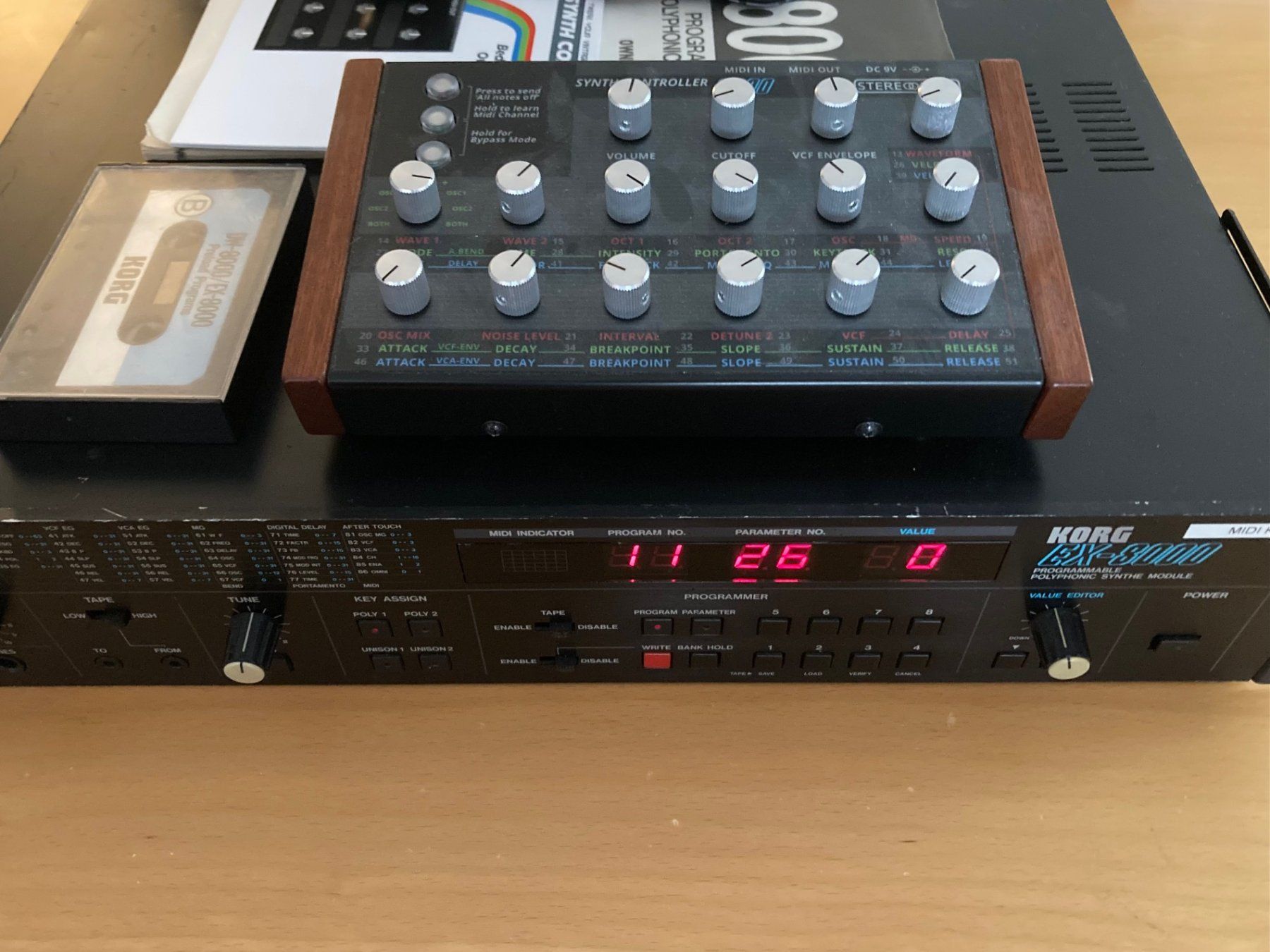 Korg EX-8000 Synthesizer + MIDI-Controller (selten) (Gebraucht) in ...