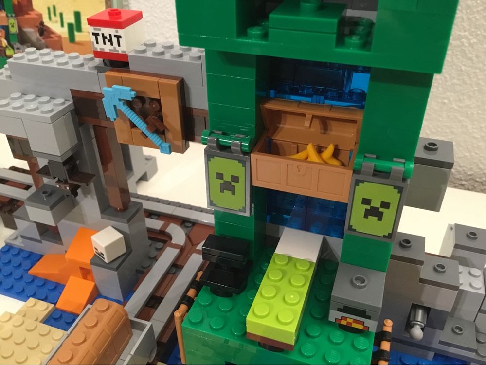 Lego Minecraft the Creepermine 21155 von 2019 komplett (Gebraucht) in ...