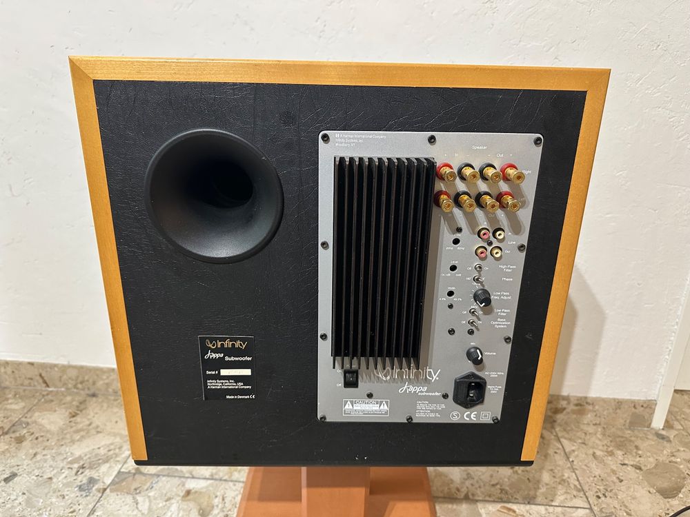 Infinity Kapps Subwoofer, 32kg, NP ca CHF 1'800.- (zweiter!) (Gebraucht ...