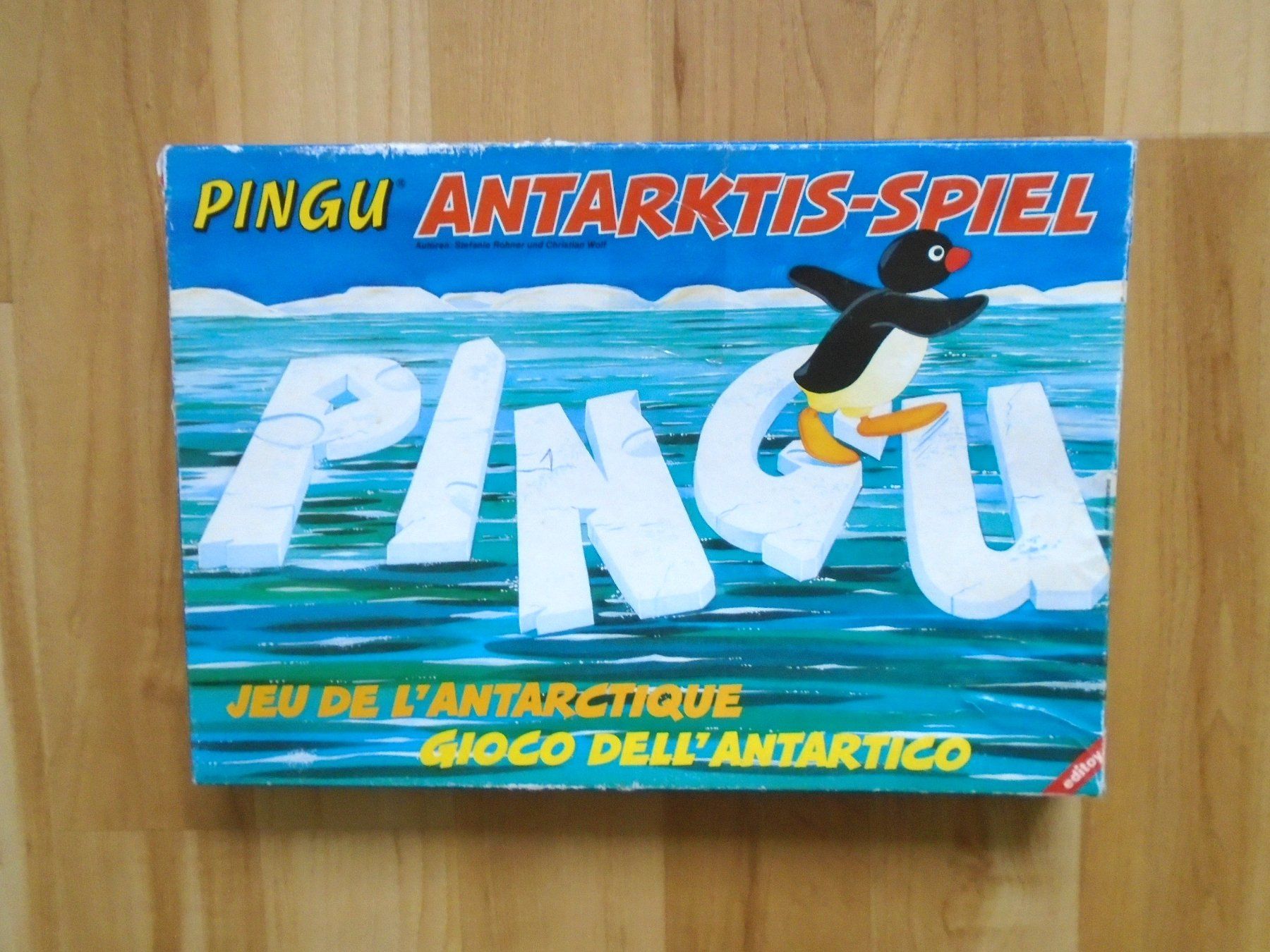 PINGU - Antarktis Spiel * vintage Würfelspiel von 1992 (Gebraucht) in ...