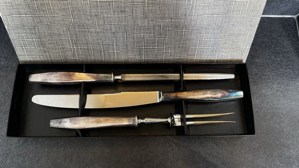 Service à découper vintage argenté Oliver & Bower (Gebraucht) in ...