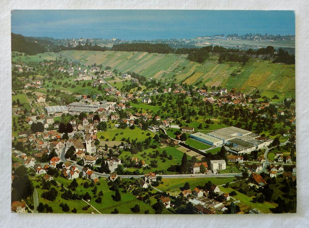 AK THAL SG, Dorfansicht und Umgebung, Flugaufnahme | Kaufen auf Ricardo