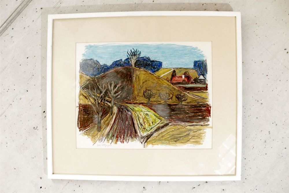 FRED STAUFFER (Swiss, 1892-1980) Bei Utzigen, Fettkreide (Gebraucht) in Bern für CHF 472 – mit ...