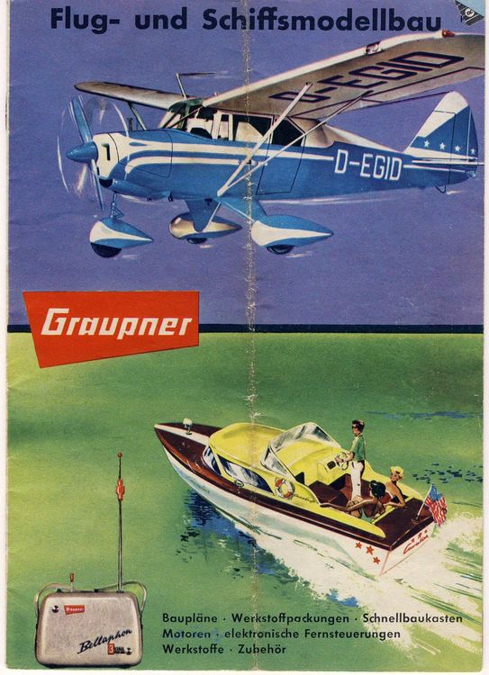 Graupner Modellbau Prospekt FSP 1960 | Kaufen auf Ricardo