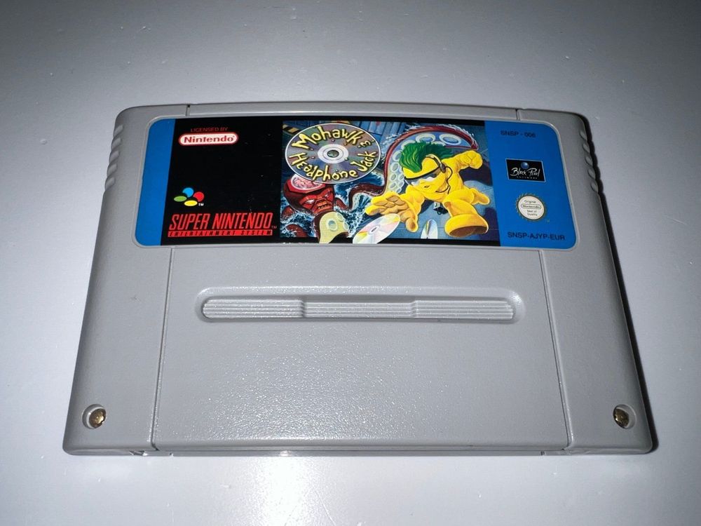 Super Nintendo (SNES) Spiel - Mohawk & Headphone Jack (Gebraucht) in ...