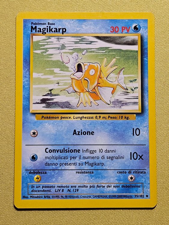 Base Set - Magikarp (Gebraucht) in Bellinzona für CHF 1 – mit Lieferung ...