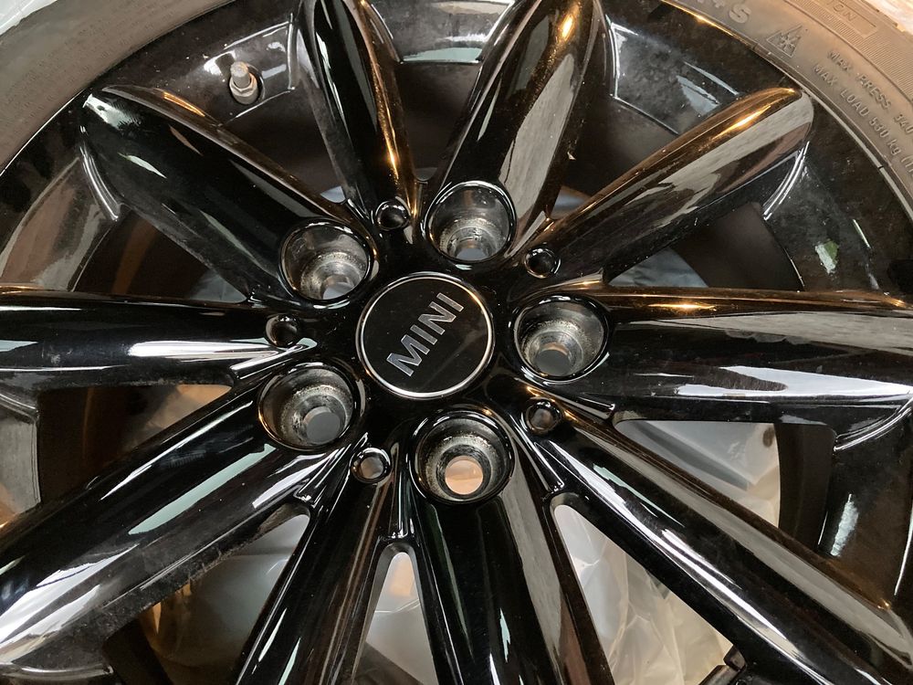 Mini Cooper set of 4 Wheels - 508 Radial Spoke Jet Black | Kaufen auf ...