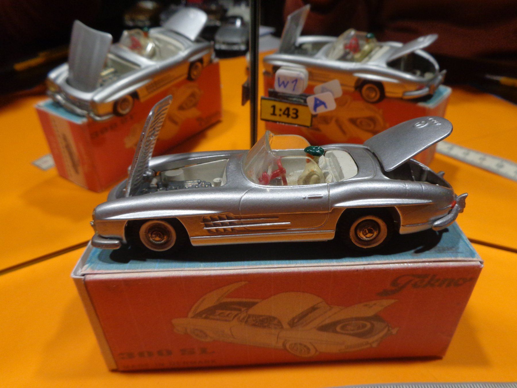 Mercedes-Benz 300 SL 1:43 A (Repro-Box) Tekno No.925 DK W1 (Gebraucht) in Oftringen für CHF 95 ...