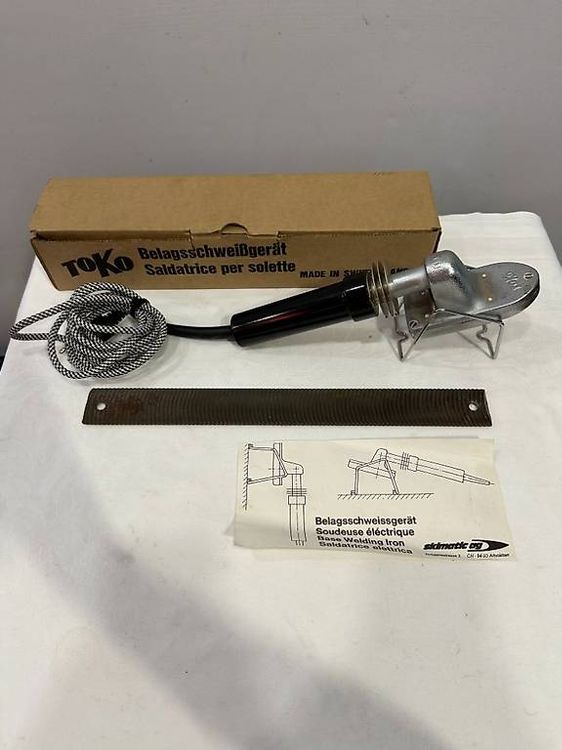 Elektrisches TOKO Belagsschweissgerät - Originalverpackt (Gebraucht) in Obernau für CHF 40 – mit ...