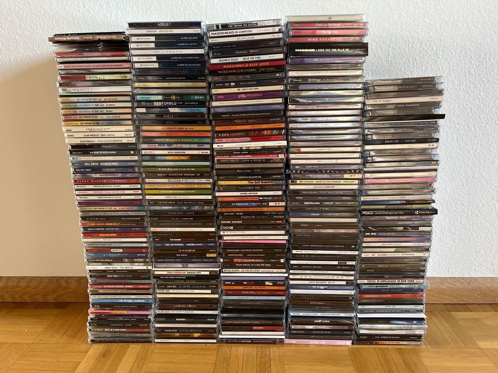 300 music CDs mostly pop, rock and metal (Gebraucht) in Oberwil BL für ...