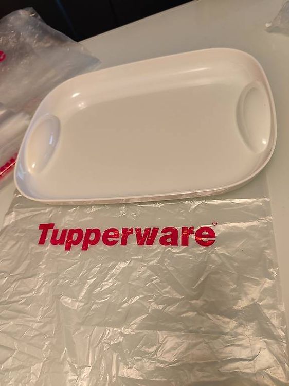 Tupperware Allegra Tablett Weiß (Gebraucht) in Rancate für CHF 28.5 ...