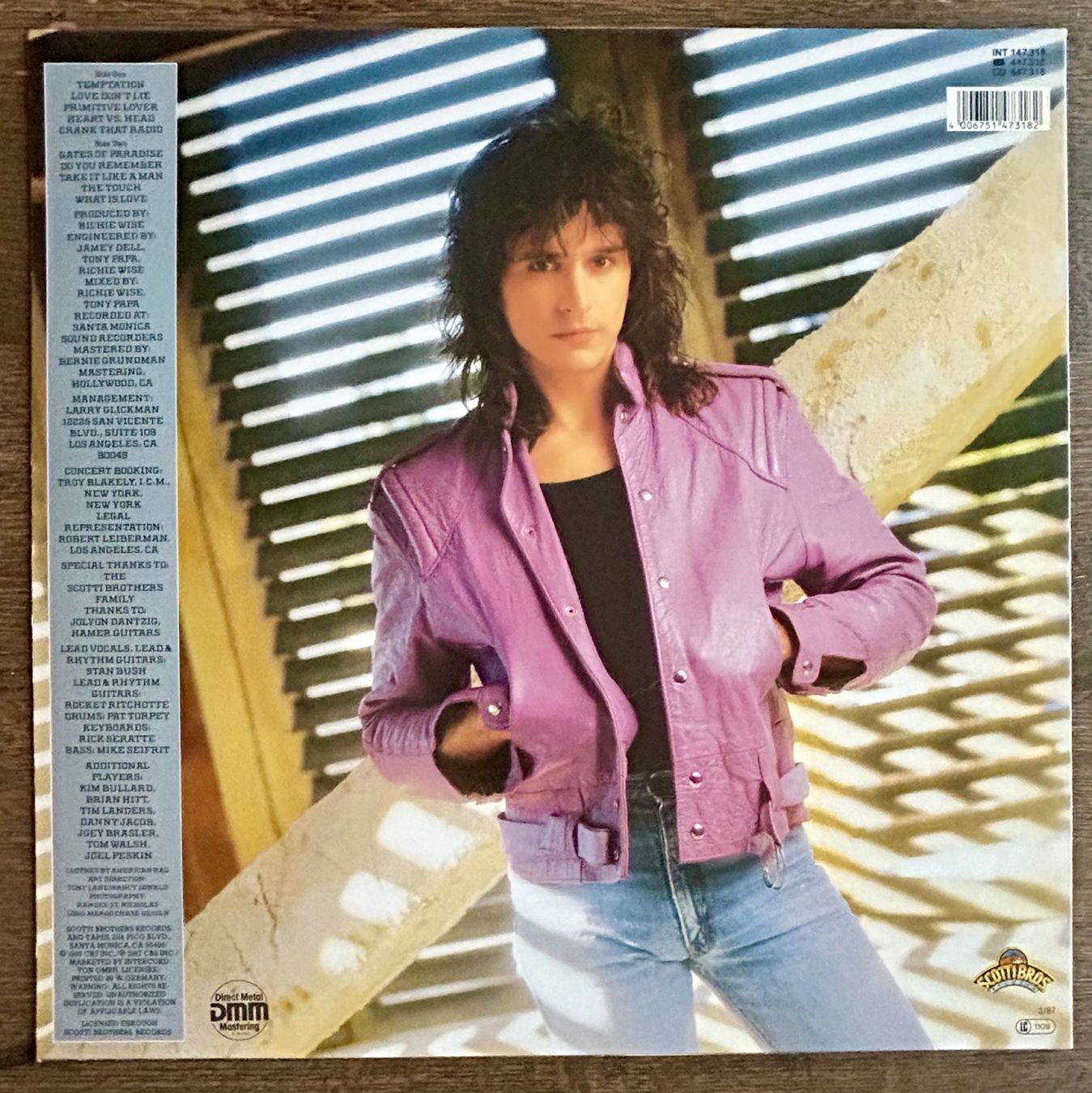 STAN BUSH & BARRAGE „S/T“ VINYL LP MELODIC ROCK GEM (Gebraucht) in ...