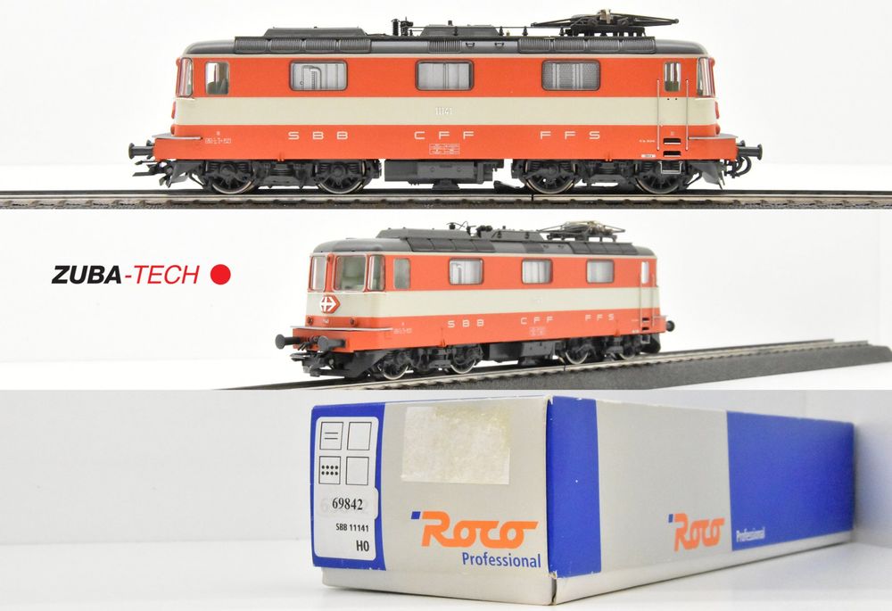 Roco 69842 E-Lok Re 4/4 II SBB "Swiss Express" H0 Digital OV (Gebraucht ...