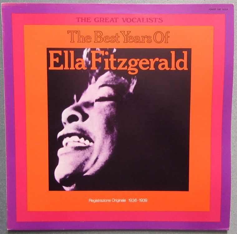 LP - Ella Fitzgerald - The Best Years Of Ella Fitzgerald (Gebraucht) in Auenstein für CHF 6 ...