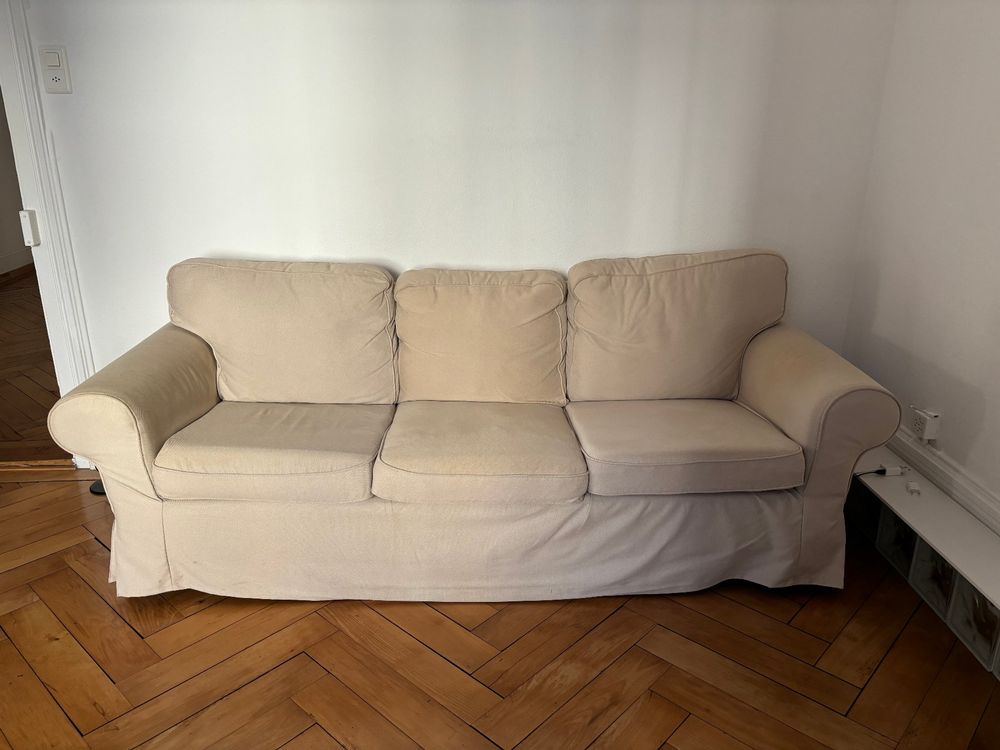 GRATIS 3er-Sofa EKTORP (Gebraucht) in Zürich für CHF 1 – nur Abholung auf Ricardo kaufen