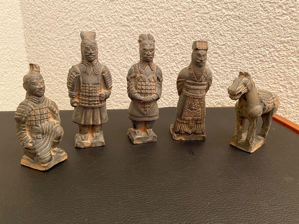 Chinesische Tonfiguren Terrakotta-Armee | Kaufen auf Ricardo
