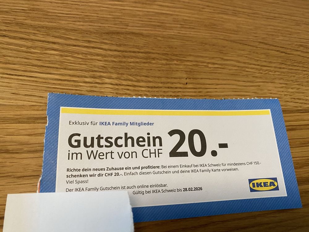 Wieviel Ist Auf Meinem Ikea Gutschein