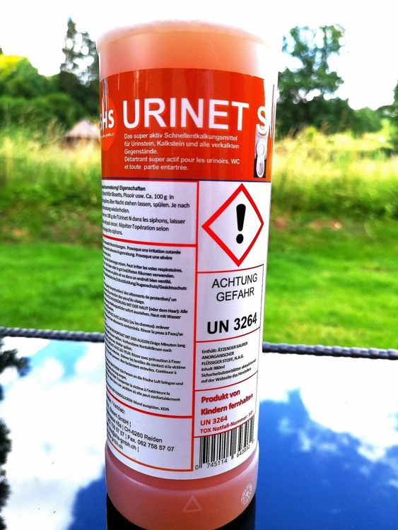 SHS URINET S - Schnellentkalkung - Urin (Neu und originalverpackt) in ...