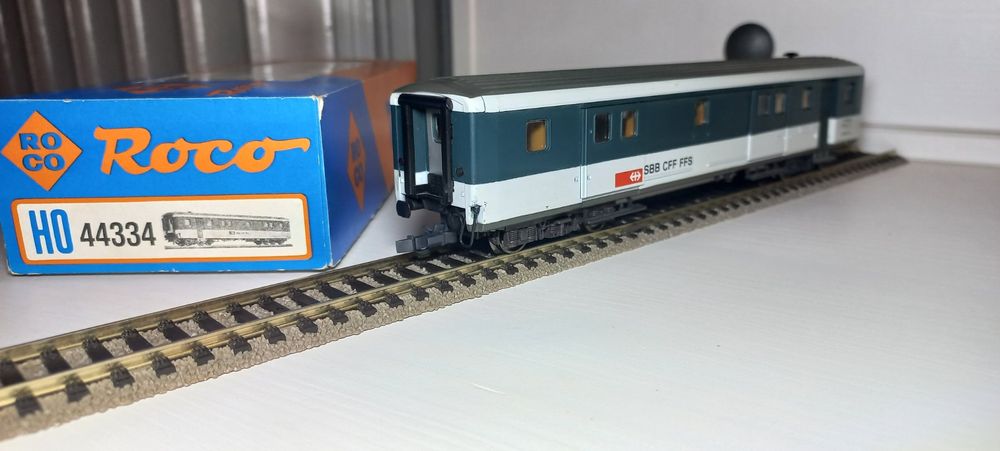Roco 44334 SBB EW II D 610-3 EW IV H0 1:87 DC Zugschluss (Gebraucht) in ...