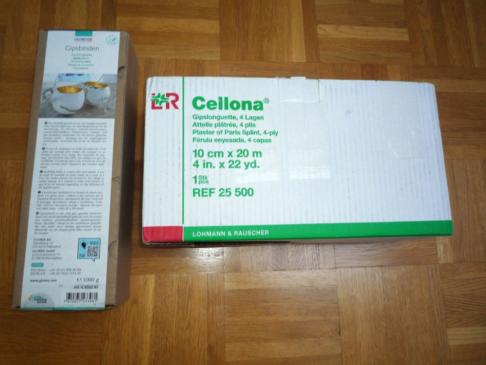 Gibs-Longuette NEU, 10cm x 20 Meter | Kaufen auf Ricardo