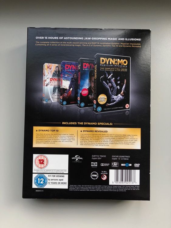 9-Disc DVD Dynamo Magician Impossible Complete Collection (Gebraucht ...