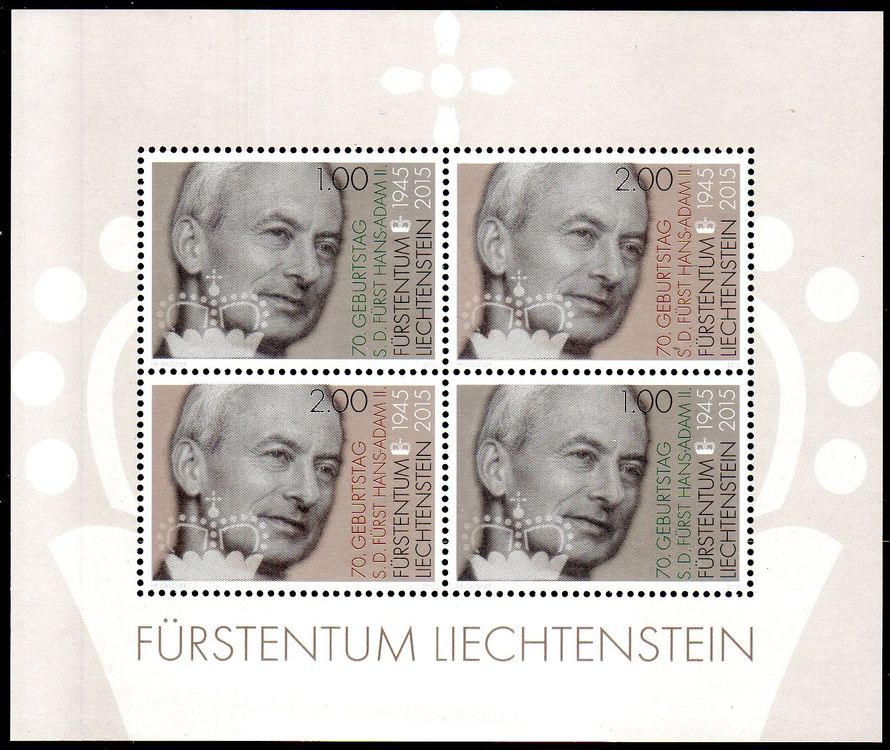 ** POSTFRISCH ** 70. GEBURTSTAG FÜRST HANS-ADAM II - LI50 (Neu (gemäss Beschreibung)) in Losone ...