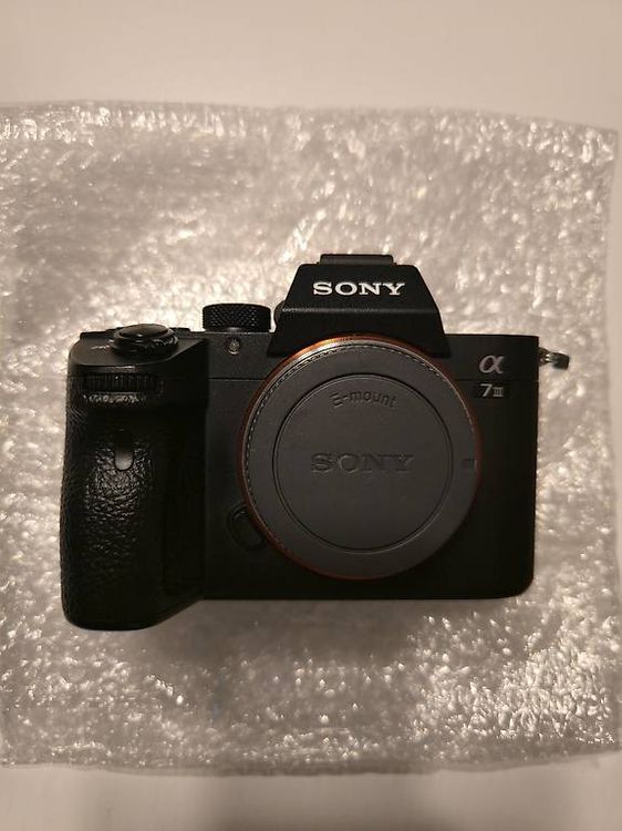 Sony Alpha 7 III (Body) inkl. Zubehör (Gebraucht) in Mühlethurnen für ...