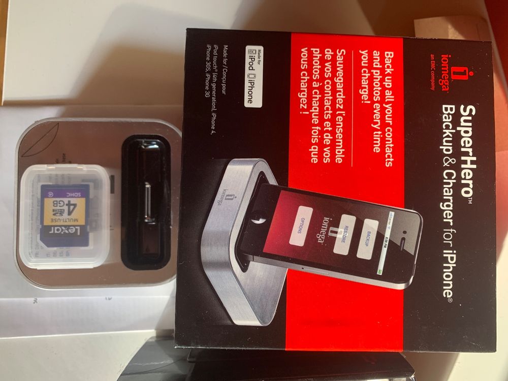 iphone 3 und ff SuperHero Backup & Ladegerät | Kaufen auf Ricardo