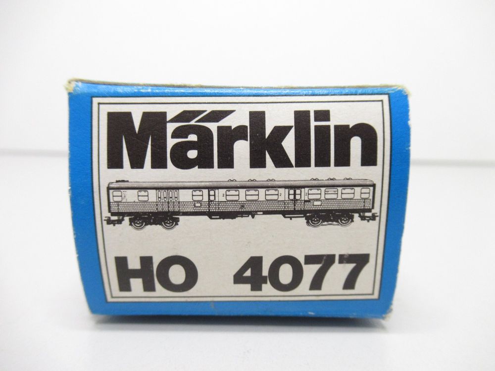 Märklin 4077 Nahverkehrswagen mit Steuerabteil DB AC H0 | Kaufen auf ...