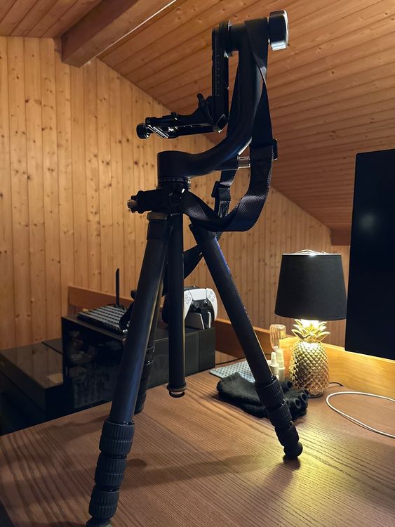 Leofoto Carbon tripod + Benro gimbal + head + extension | Acheter sur ...