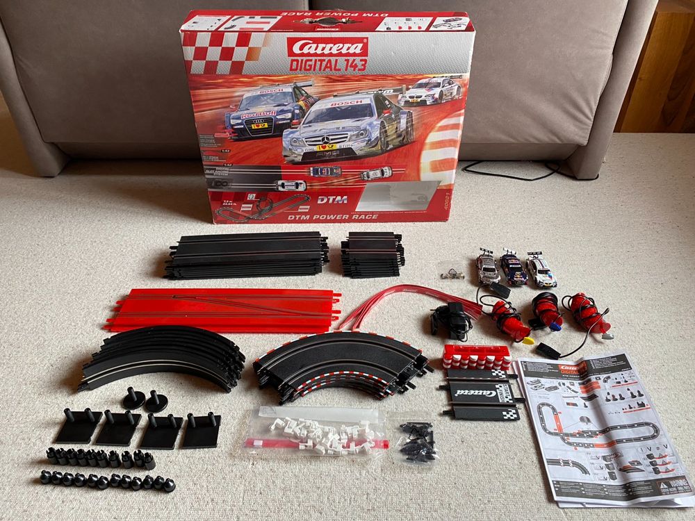 Carrera Digital 143 - DTM Power Race - 3 Autos - komplett | Kaufen auf ...