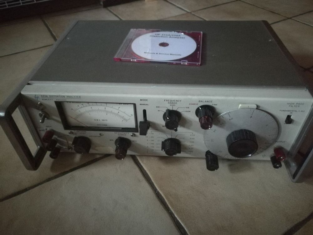 HP 333A Distortion Analyzer (Gebraucht) in Plaffeien für CHF 65 – mit ...
