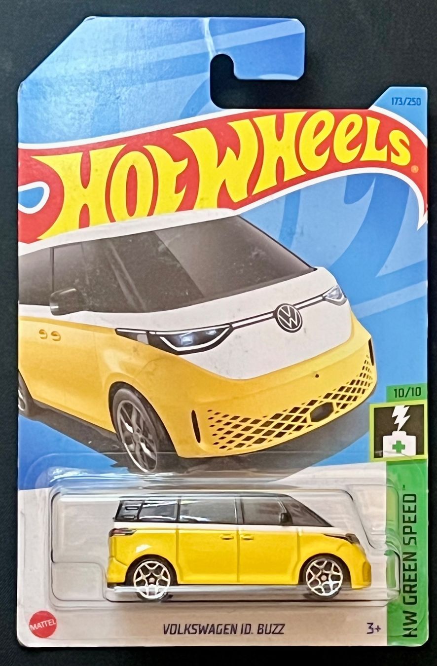 Hot Wheels VW ID. Buzz, Long card, 173/250 (Neu und originalverpackt ...