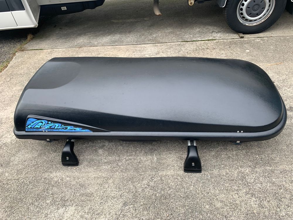 Dachbox UltraPlast Moby Dick19 zu Mazda CX5 inkl. Dachträger (Gebraucht ...