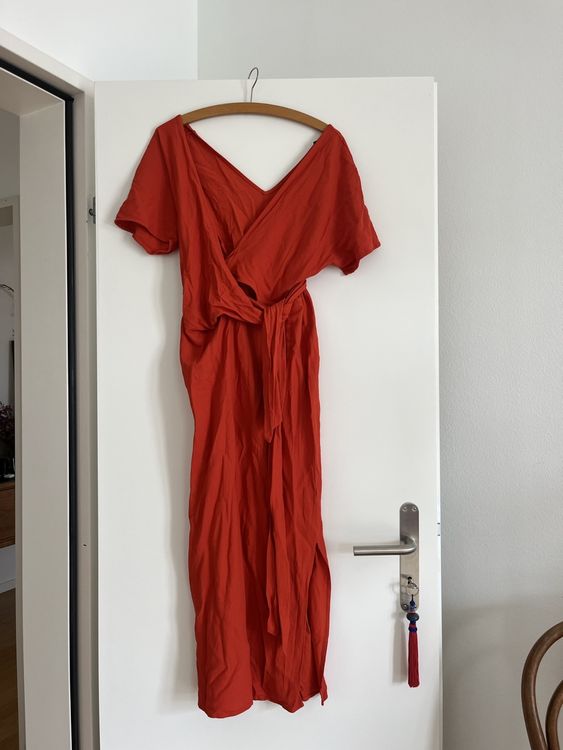 ROTES KLEID MASSIMO DUTTI | Kaufen auf Ricardo